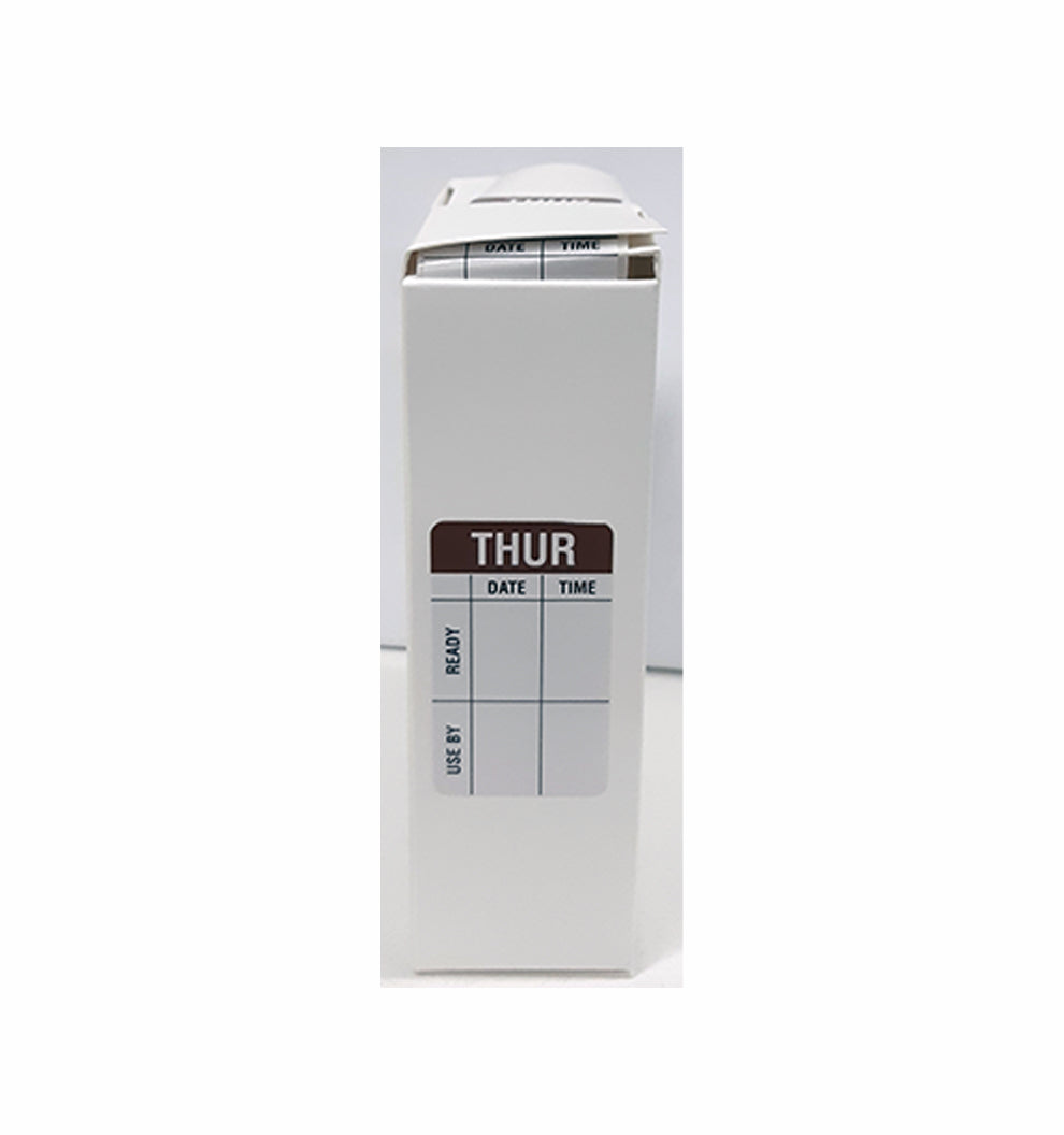 Shelf Life Sticker - Thursday - PHA000-THURS – CIMC Hut Shop