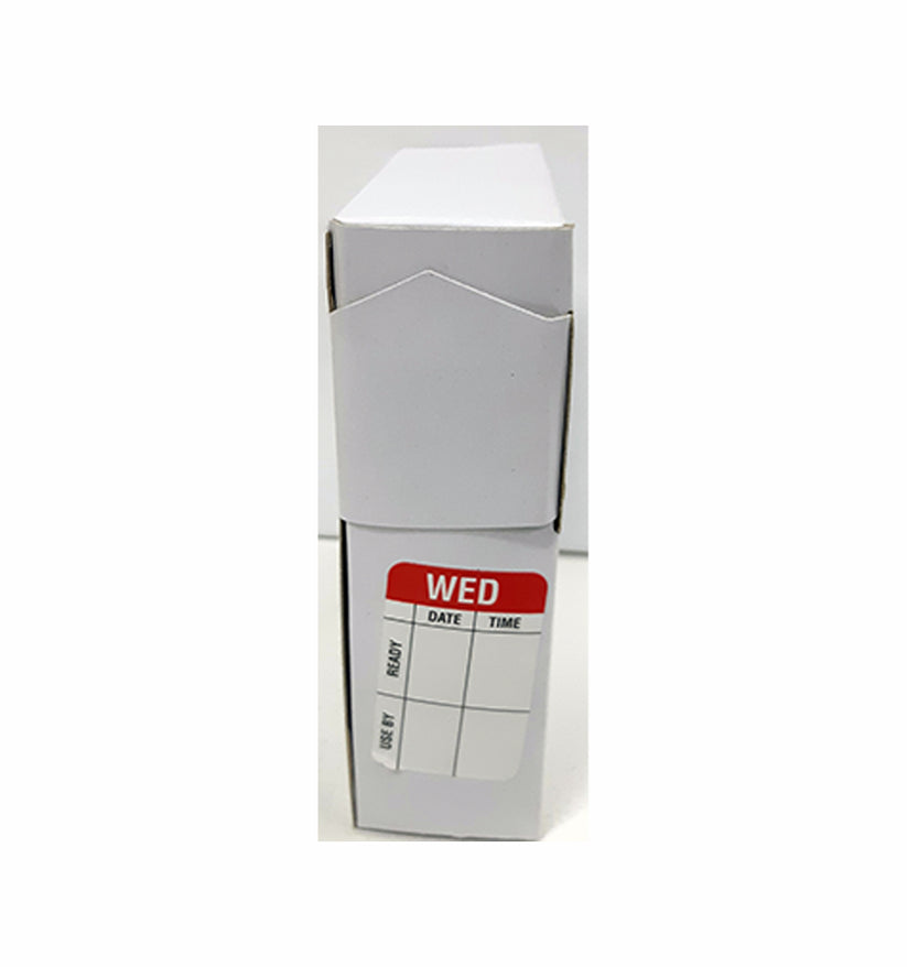 Shelf Life Sticker - Wednesday - PHA000-WED – CIMC Hut Shop